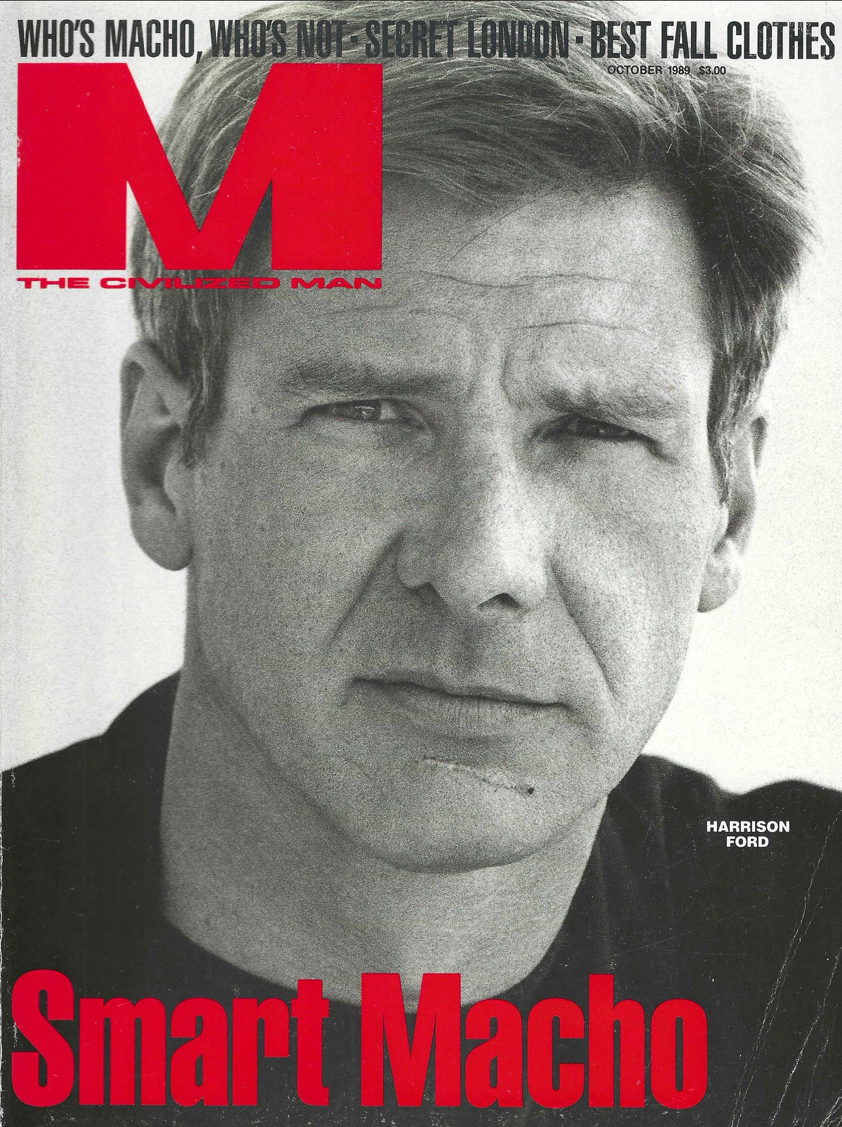 M The Civilized Man – October 1989– Cast & Lane