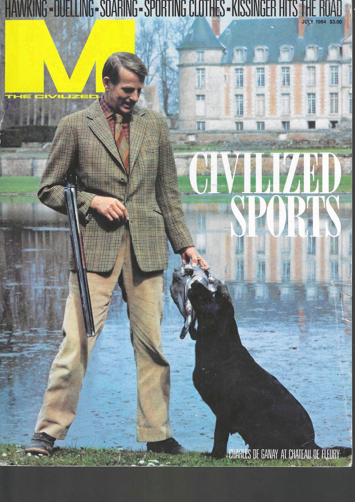 M The Civilized Man – July 1984– Cast & Lane