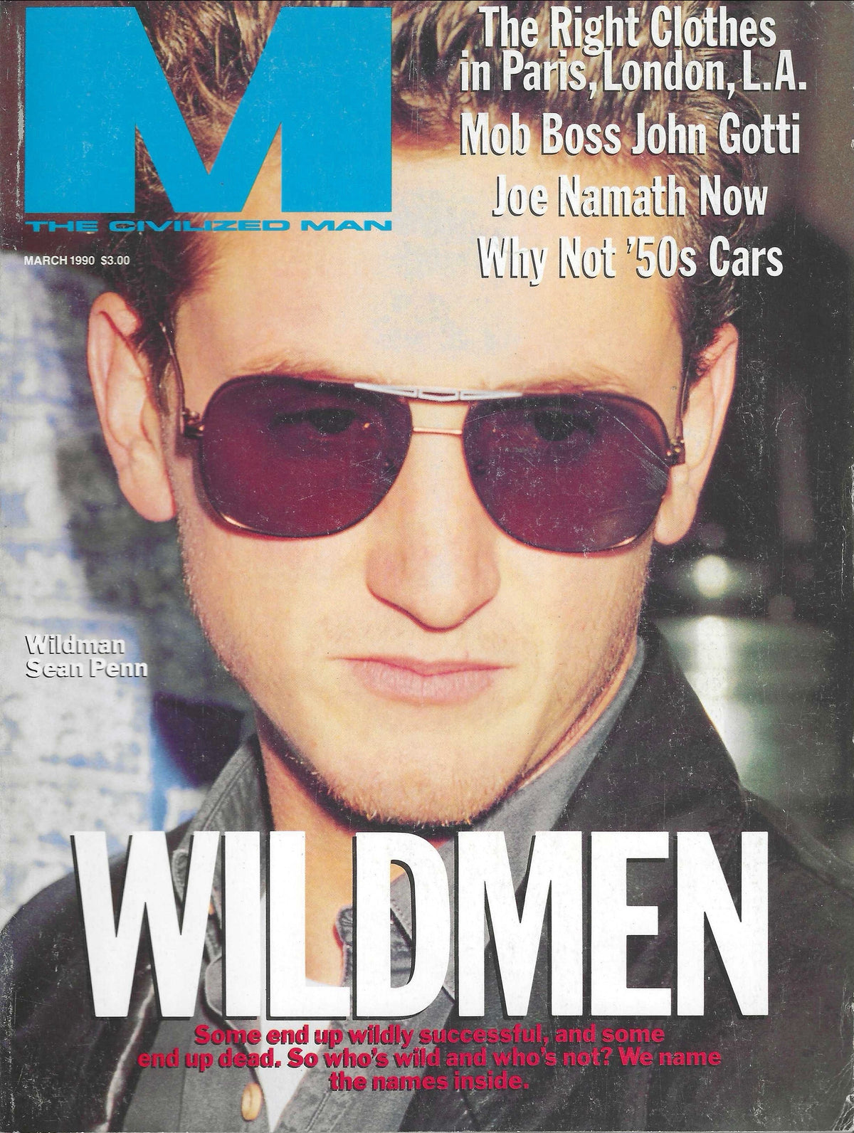 M The Civilized Man – March 1990– Cast & Lane